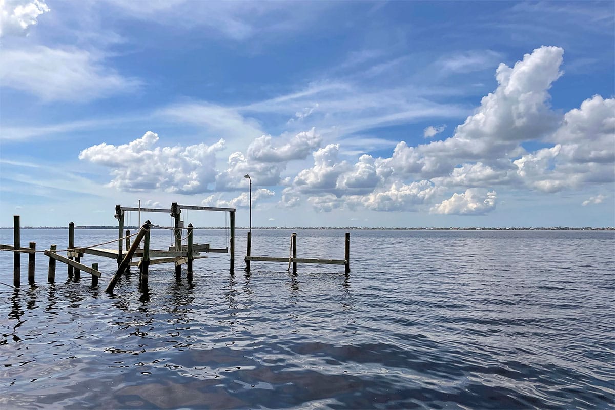 Saltwater Pushed up & Freshwater Flooded Down Caloosahatchee During ...